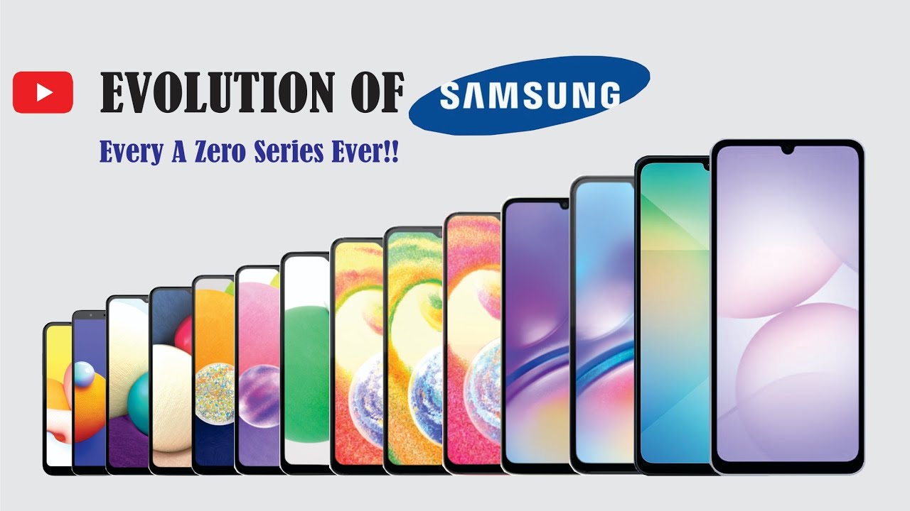 Every Samsung Galaxy A0 Series Ever Made 📱 | Full Evolution from First ...