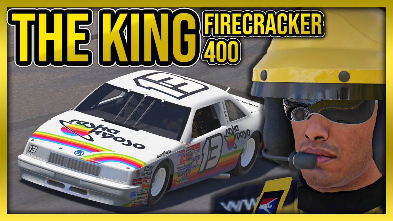 There Are Only One Eighties - THE KING Firecracker 400 - iRacing - YouTube