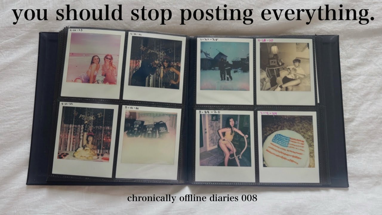 the importance of capturing memories you don't post | chronically ...