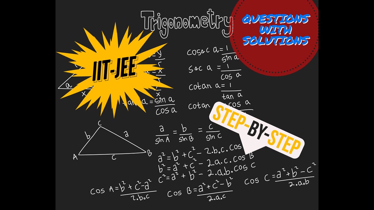TRIGONOMETRY IIT-JEE PRACTICE QUESTIONS #1 #iit #iitjee #trending # ...