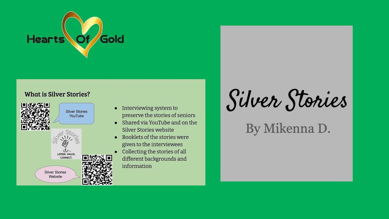 Empowering Voices: Mikenna and the Silver Stories Podcast - YouTube