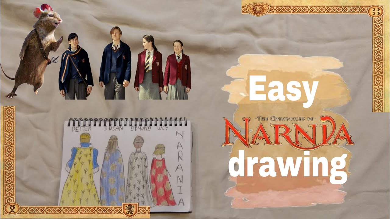 Easy Chronicles of Narnia drawing|| Priasha - YouTube