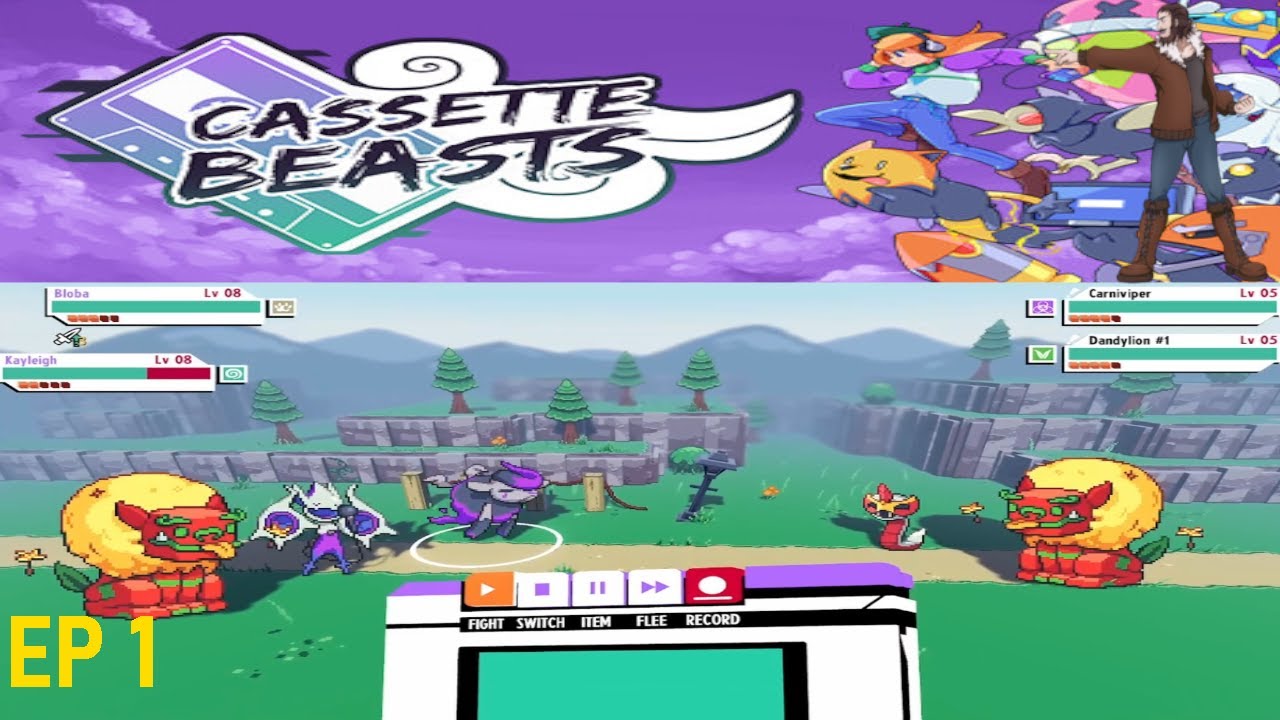 Let's Try Cassette Beasts, A Turn-Based Monster Taming Game Where Every ...