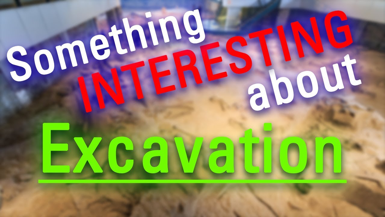 How to Say Excavation in English? | How Does Excavation Look? | What is ...