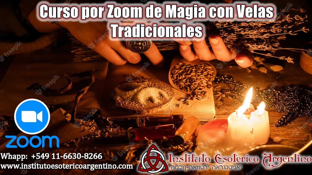 Curso por Zoom de Magia con Velas Tradicionales - YouTube