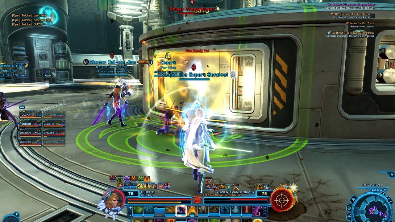 Swtor - Jedi Consular - Apex Vanguard - Dxun - The CI-004 Facility ...