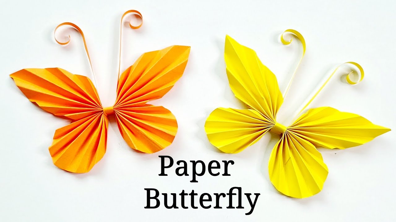 Paper Butterfly 🦋 | How To Make Paper Butterfly | DIY Paper Crafts ...