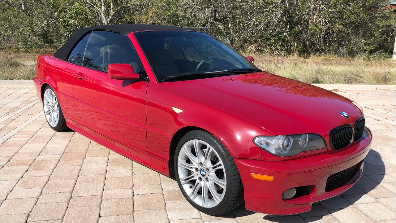 2006 BMW E46 330CI ZHP imola red - YouTube