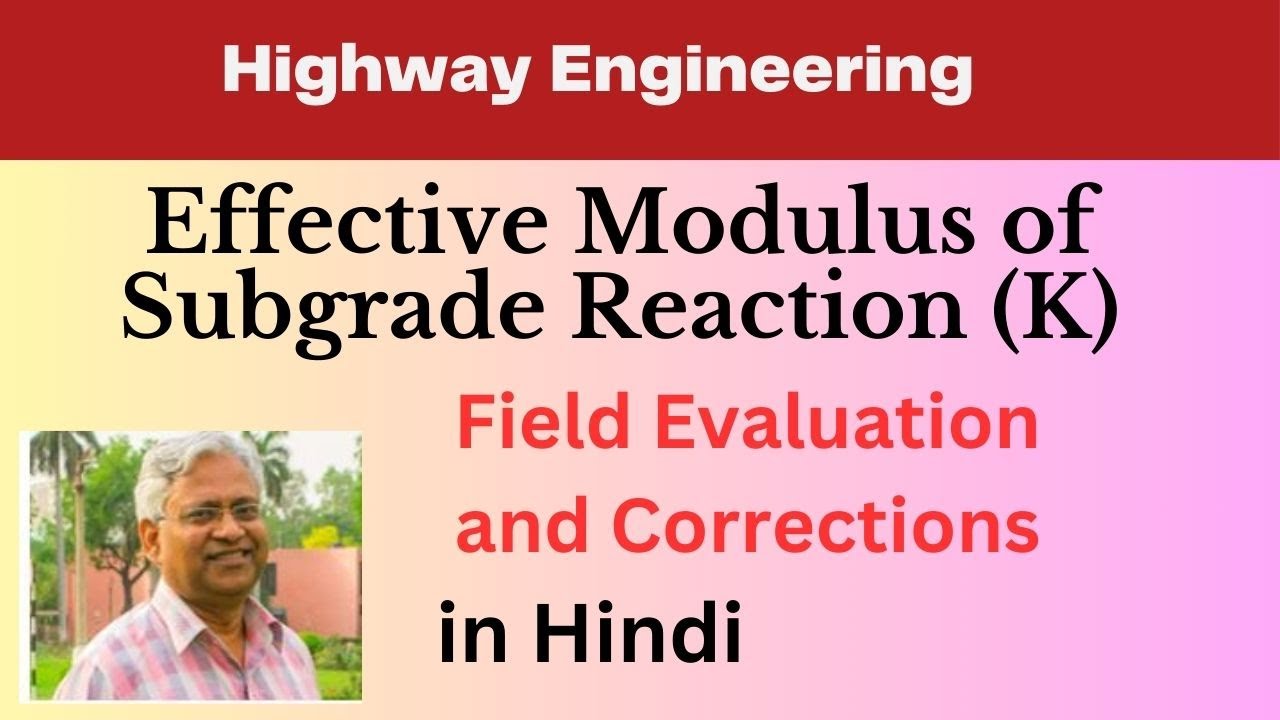 Determination Of Effective Modulus Of Subgrade Reaction K Plate Load Test With Field Demo