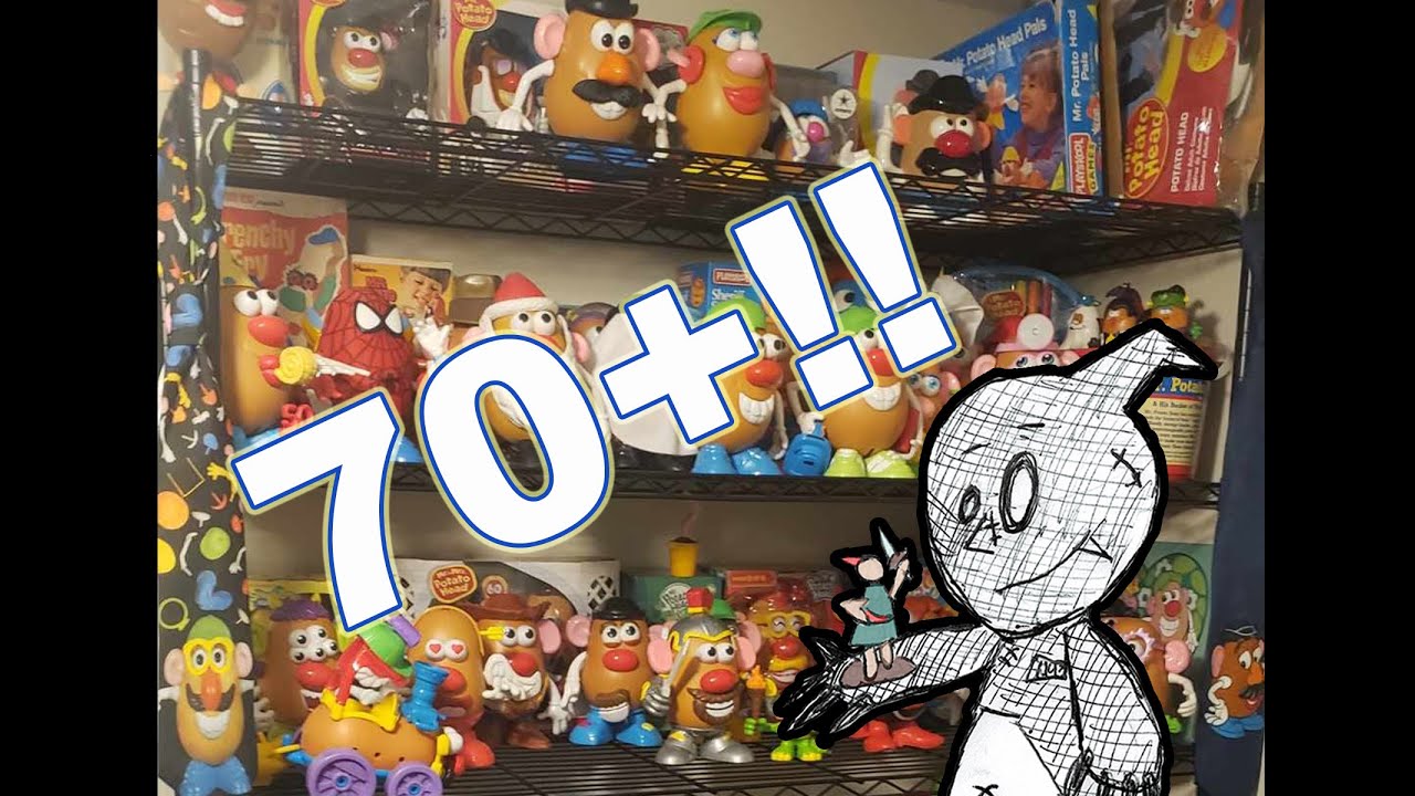 Massive Potato Head Collection Tour | Over 70 Potato Heads - YouTube