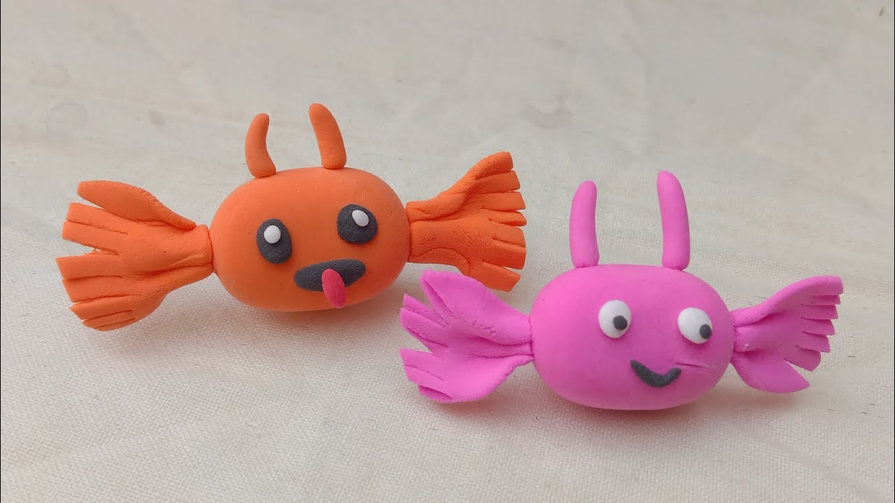 Clay Candy | DIY How To Make Miniature Realistic Candy With Polymer ...