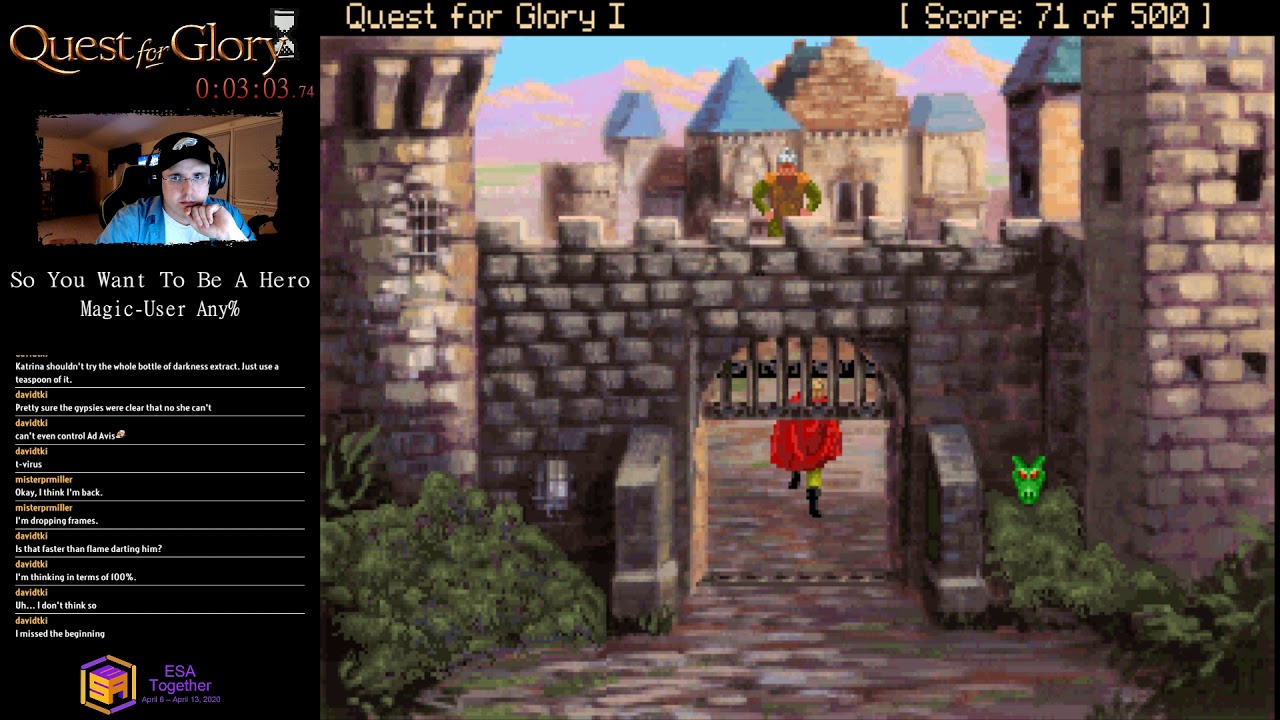 Quest for Glory: So You Want To Be A Hero Magic-User Any% No Major Skips Speedrun [9:16] - YouTube