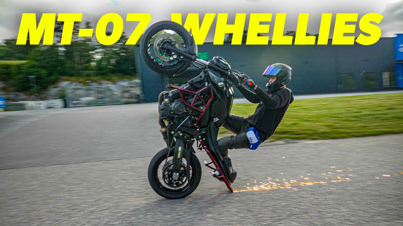 STUNT SPOT VLOGG || MT-07 - YouTube