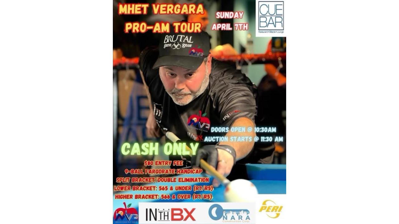 MVP Cue Bar: 9-Ball Handicap Tour 4/7/24 - YouTube