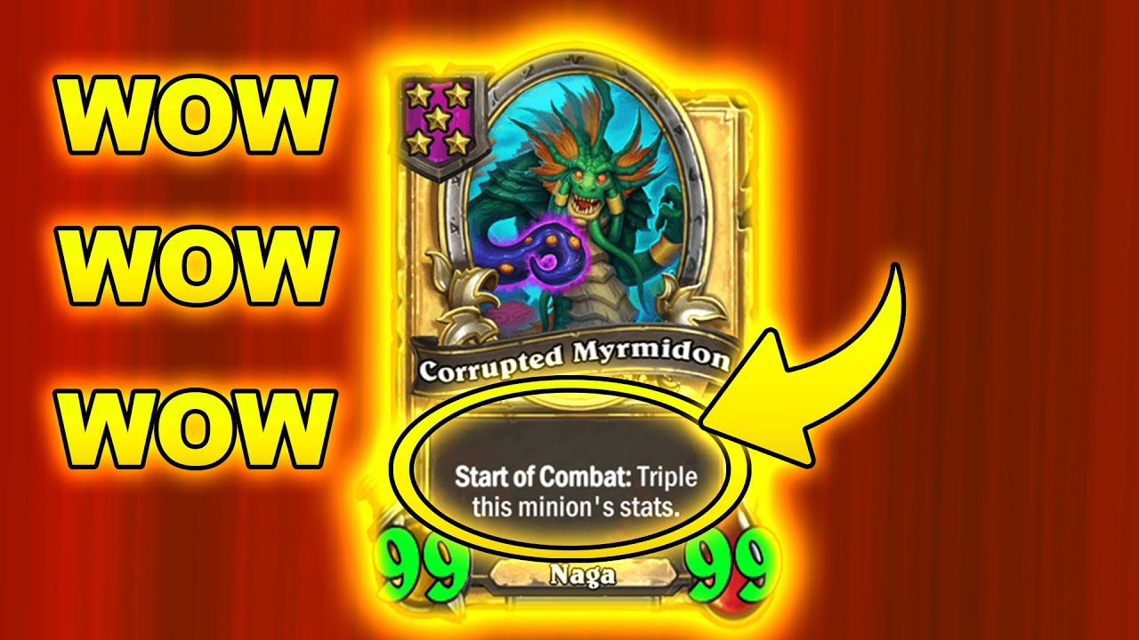 The Most Powerful Underrated 5 Stars Naga Minion! | Christian Hearthstone Battlegrounds - YouTube