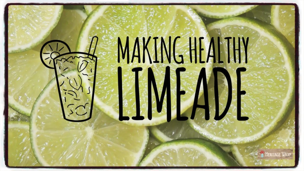 Easy and Healthy Limeade - YouTube
