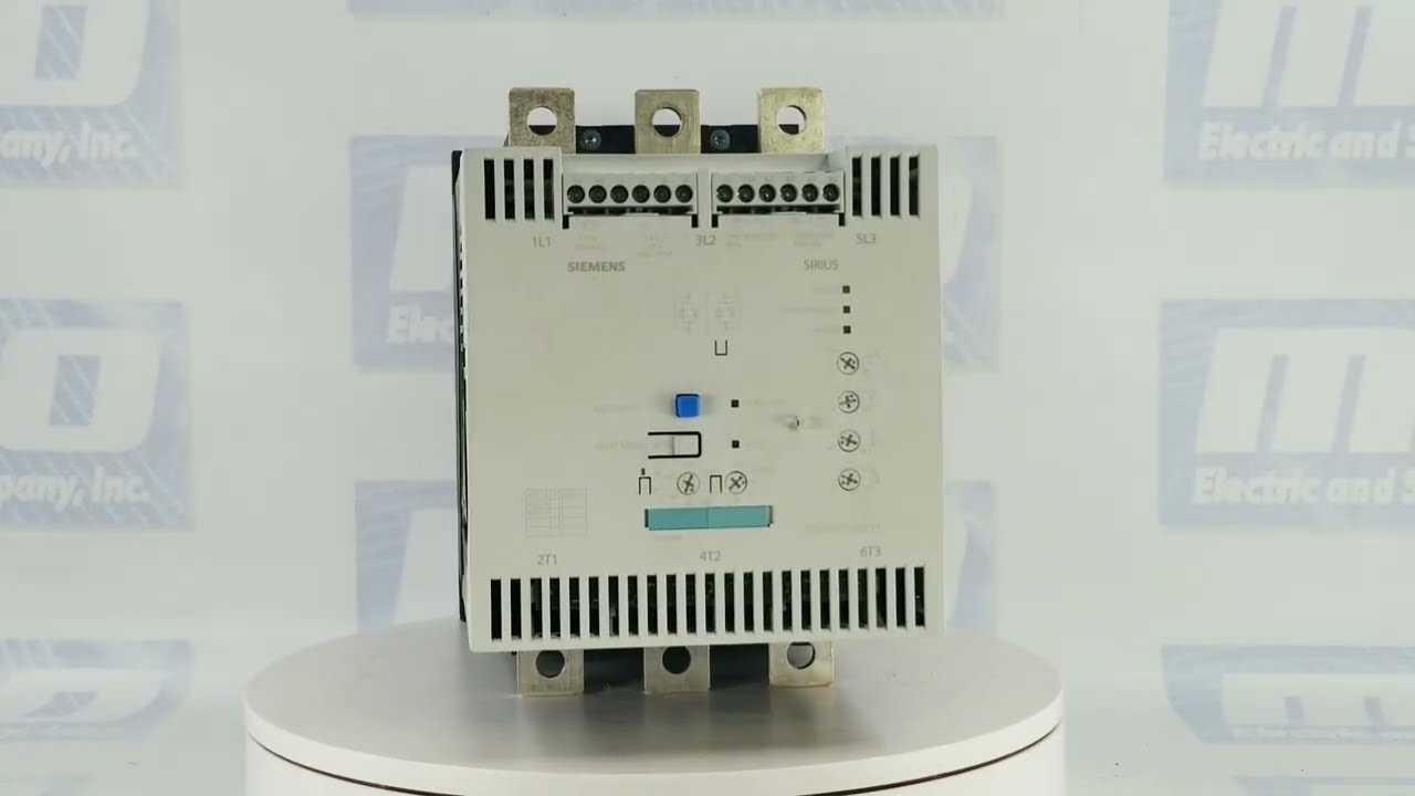 SIEMENS 3RW4073-6BB34 MRO ELECTRIC PRODUCT VIDEO - YouTube