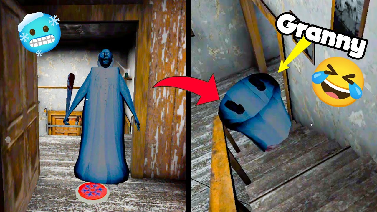 Best Funny moments in Granny the Horror Game || Granny with Experiments ...