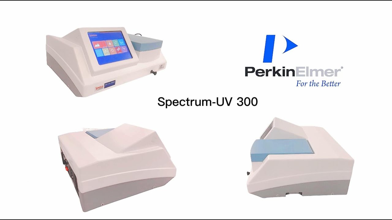 PerkinElmer Spectrum UV-300 Spectrophotometer - YouTube
