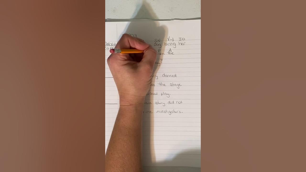 Shurley English ch 10 Lesson 4 practice sentences - YouTube