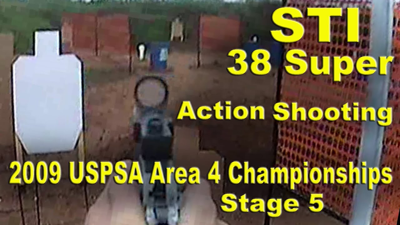 STI 38 Super Race Pistol Shooting Stage 5 of the 2009 Area 4 ...