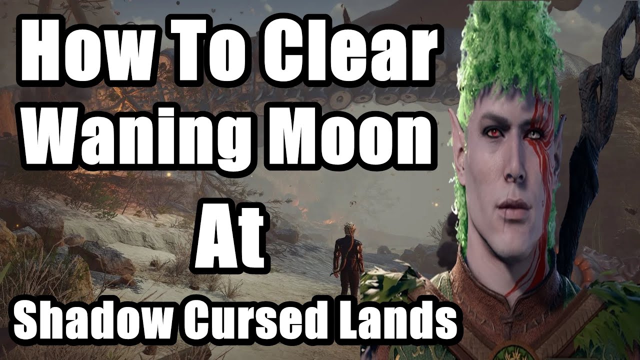 Baldur's Gate 3 How to Clear Waning Moon at Shadow Cursed Lands - YouTube