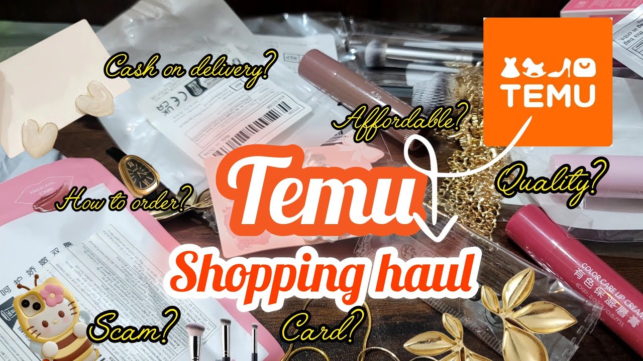Temu haul ( MY TEMU EXPERIENCE ) - YouTube