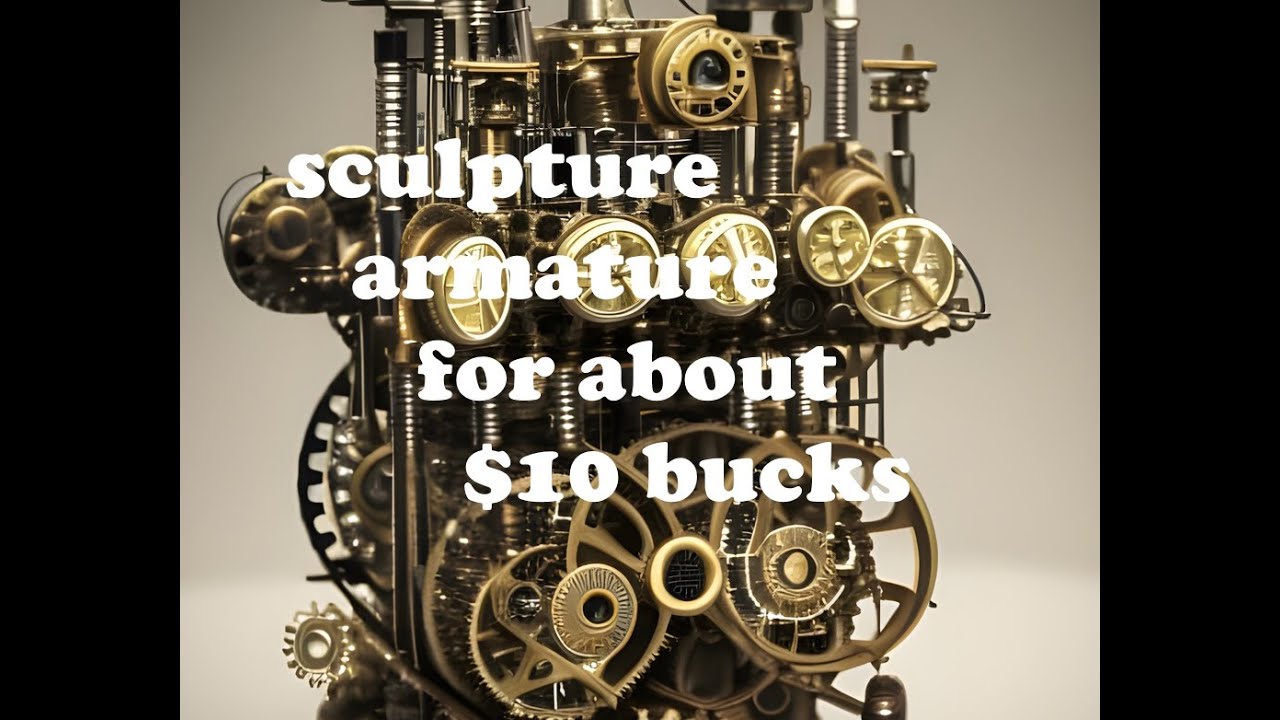 Sculpture Armature for Only $10! 🎨🛠️ | Affordable Art Hack - YouTube