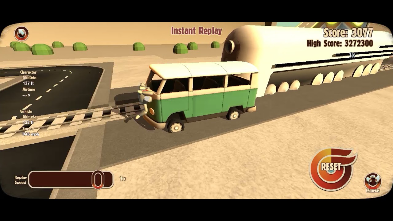 train falling turbo dismount roadblock bridge - YouTube