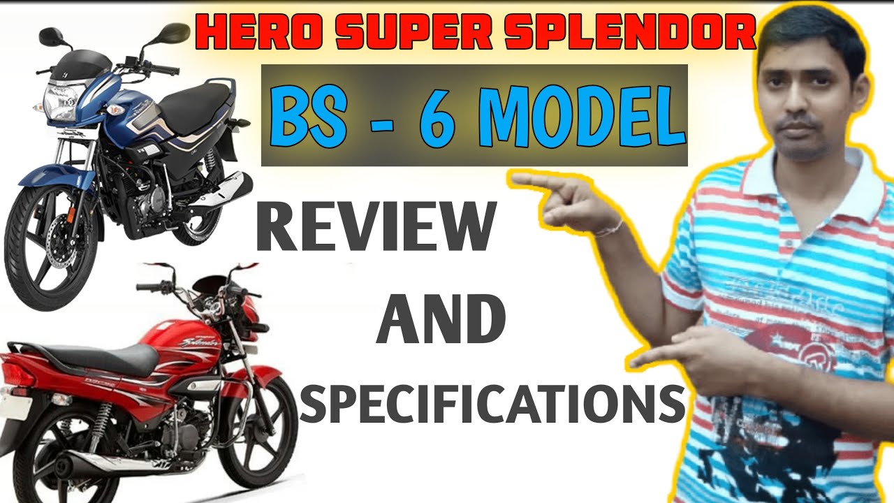 Hero Super Splendor BS6 Model | Learn With Biplab 🤝 - YouTube
