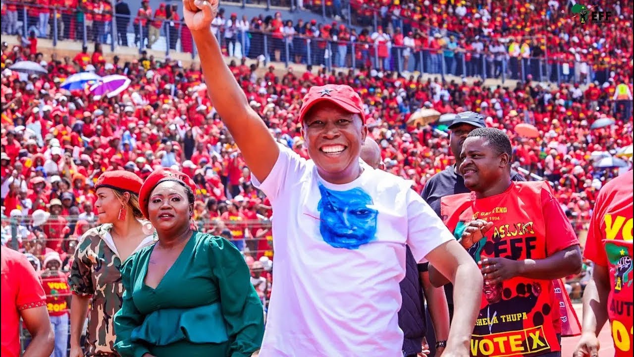 The Arrival Of JULIUS MALEMA At Temba Stadium, Hammanskraal #workersday ...