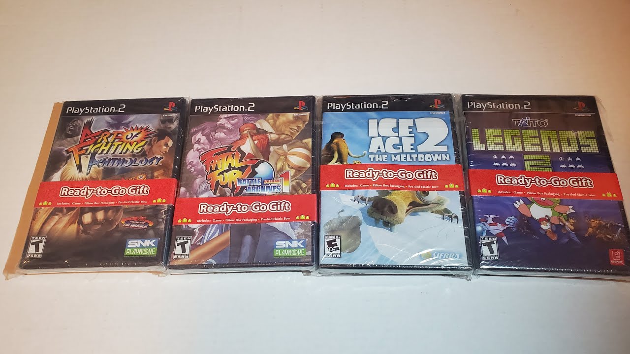 PlayStation 2 Ready-To-Go-Gift Packs, What Are These? - YouTube