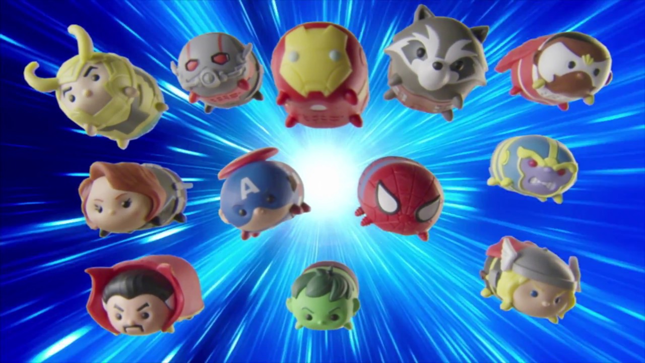 Tsum Tsum Marvel Hero Collectibles! - YouTube