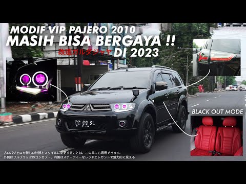 MODIF FULL PAJERO SPORT LAMA TAMPILAN GAYA TERBARU!! VIP SEAT ...