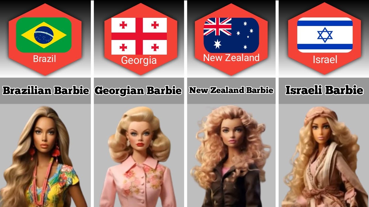 Barbie From Different Countries - YouTube