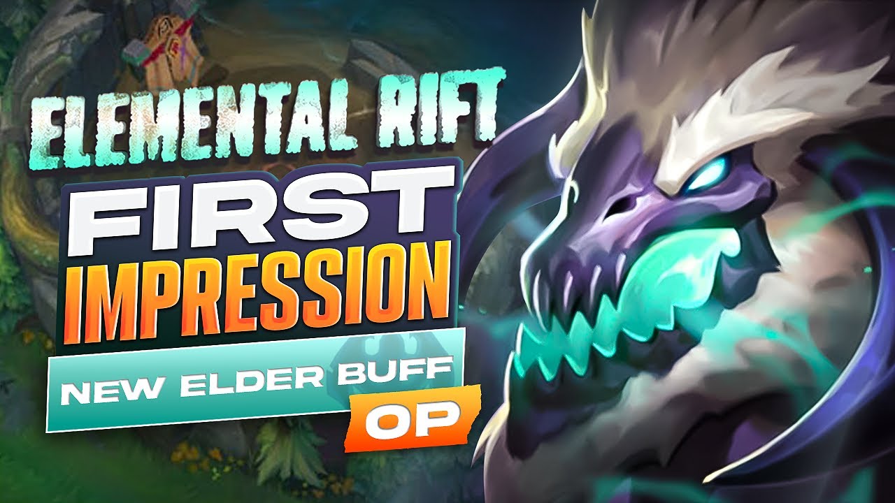 WILD RIFT ELEMENTAL RIFT Gameplay || NEW ELDER OP - YouTube
