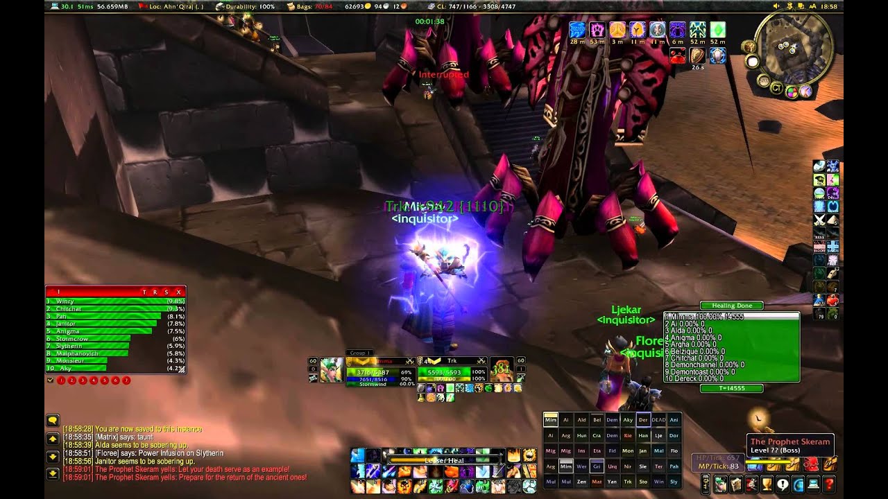 Inquisitor vs The Prophet Skeram (AQ40) @ VanillaGaming.org - YouTube