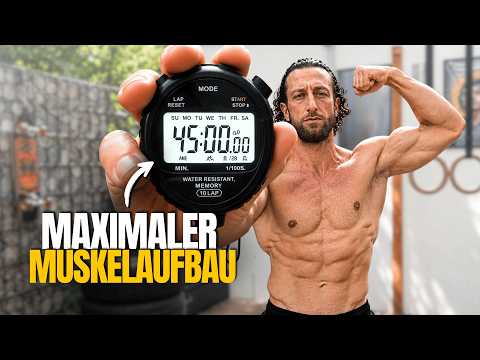 Der beste und schnellste Trainingsplan für Muskelaufbau (3x pro Woche)