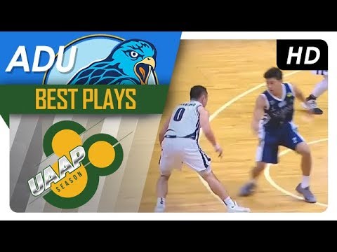 Robbie Manalang drills NASTY step-back three, plus the foul! | AdU ...