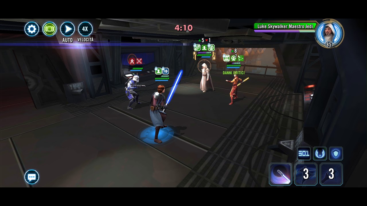 swgoh - gas vs jml - YouTube