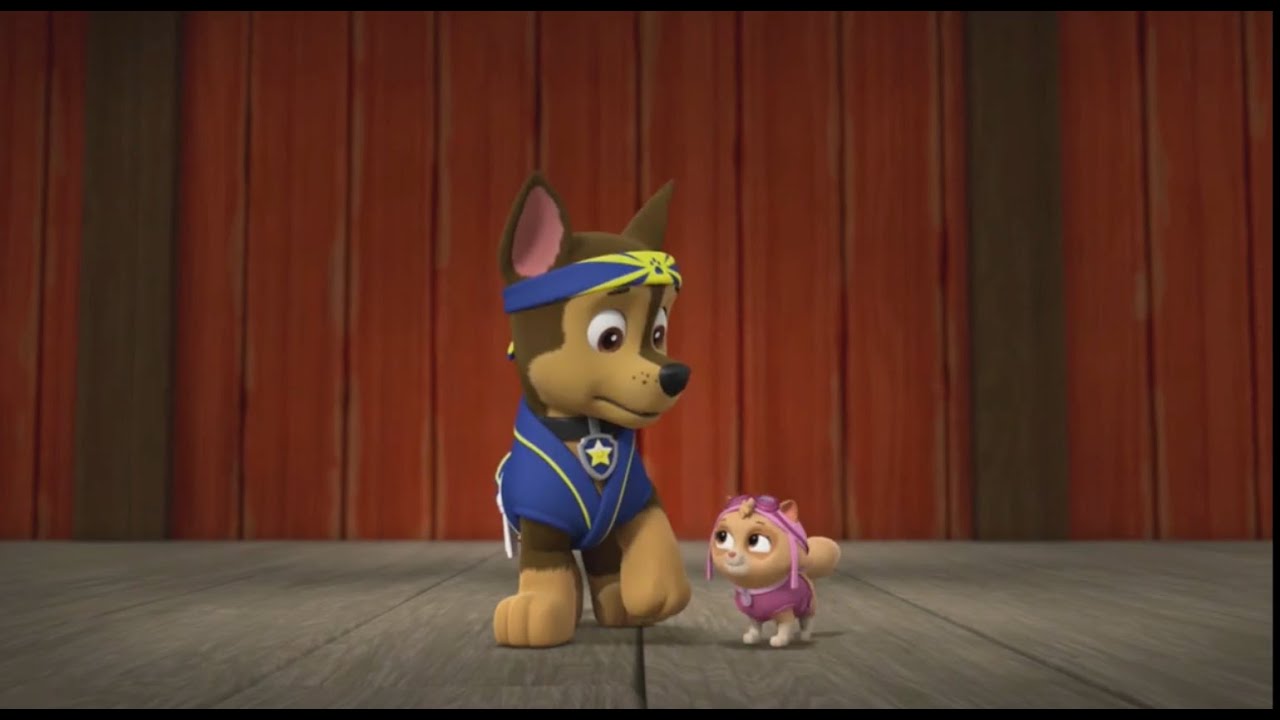 Paw Patrol Pup Fu Clip 2 Rocky Chase Rubble New Game Щенячий патруль ...
