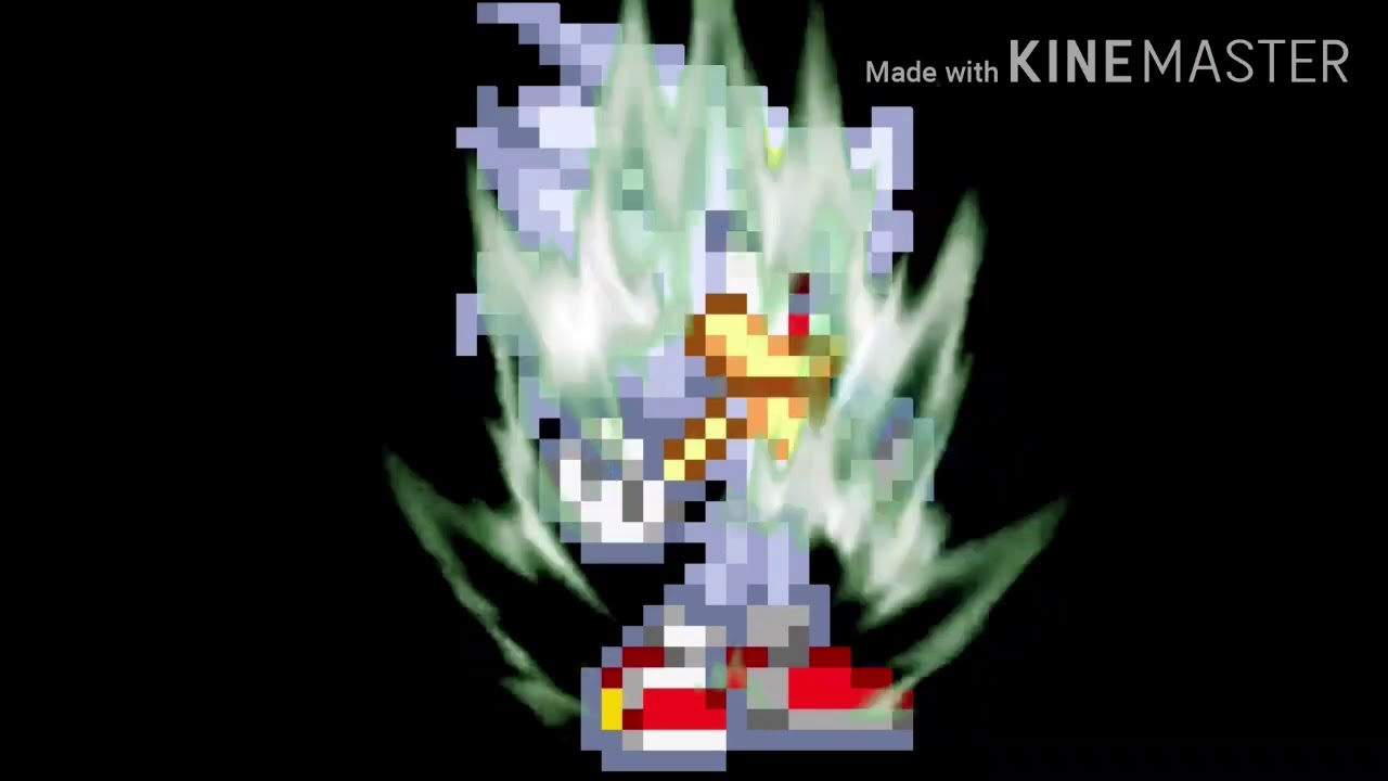 Hyper Sonic DBZ Flame Aura Test (With SFX) - YouTube