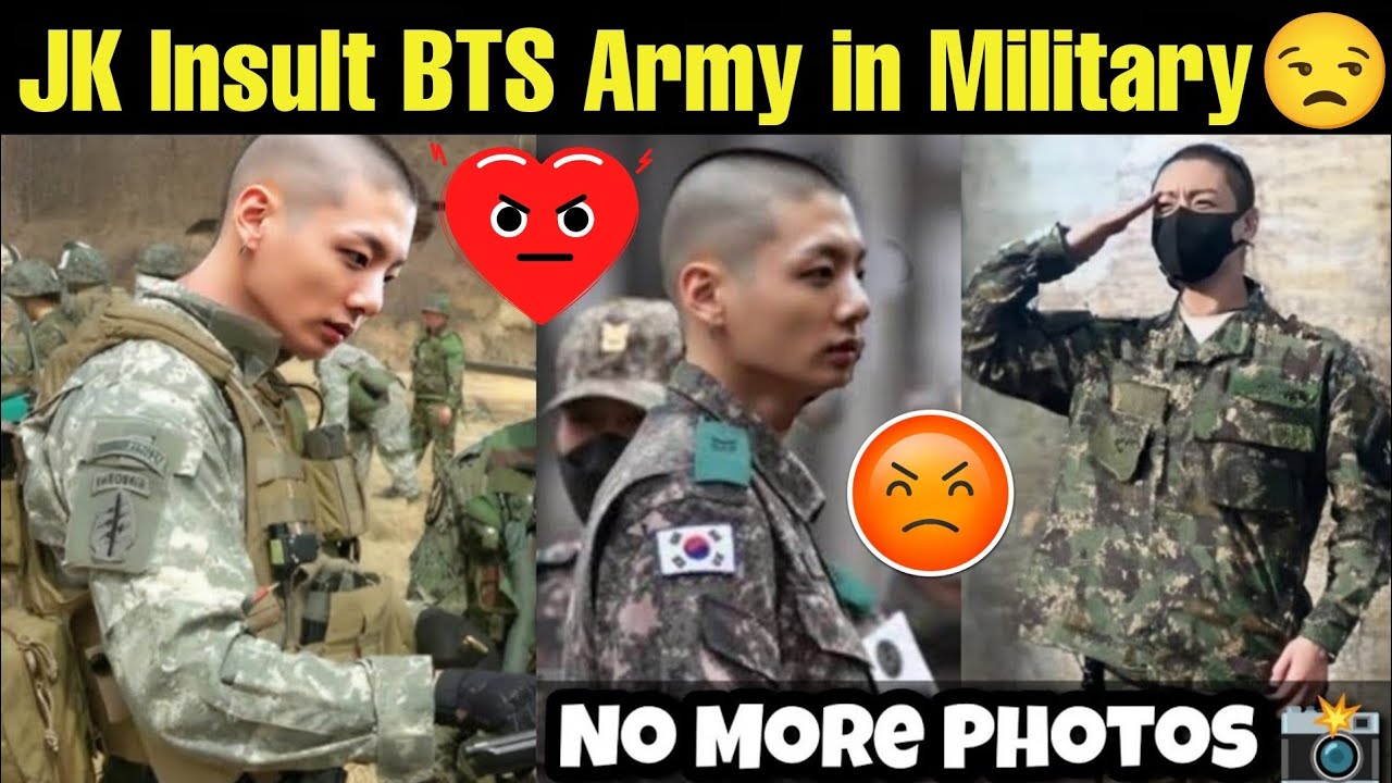 BTS JK Insult Army in Military 🤬 Jungkook Don't Care about BTS & BTS ...