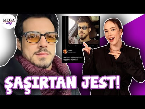 Mert Yazıcıoğlu’ndan hayranına büyük jest: Adres alabilir miyim?