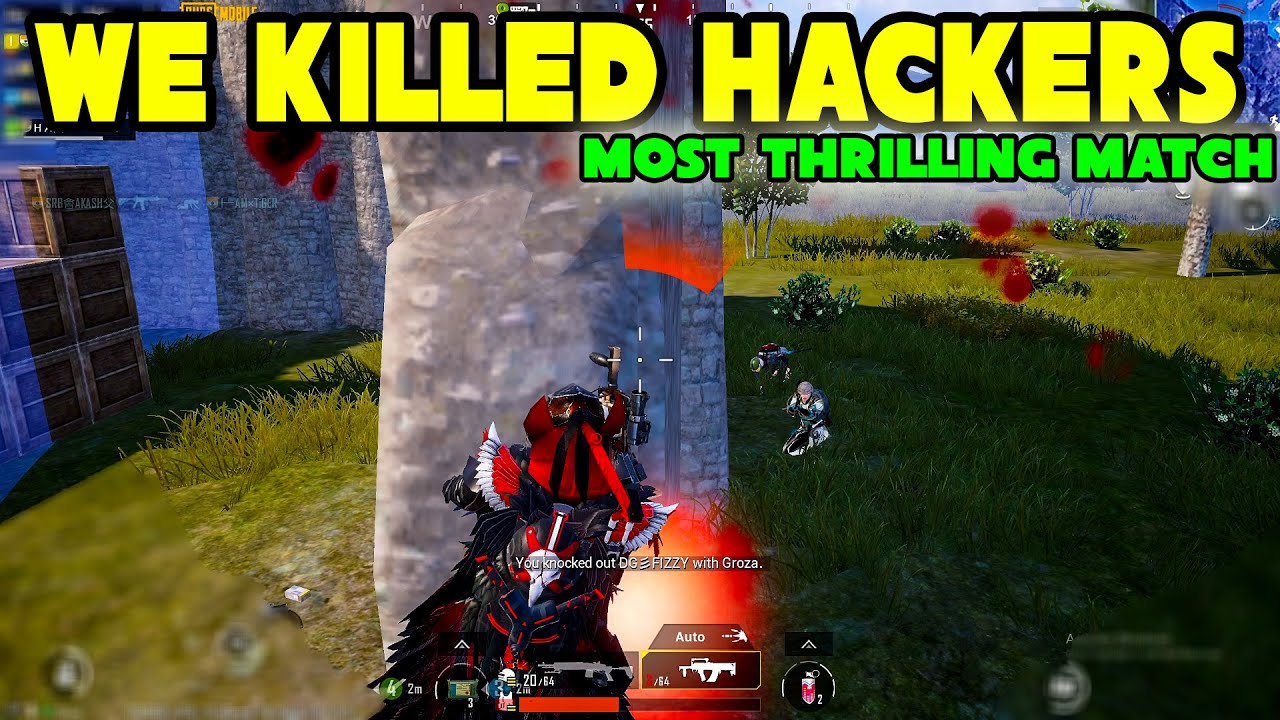 Pubg Mobile || H@ck*rs Coming Again || Most Thrilling Match Ever On ...