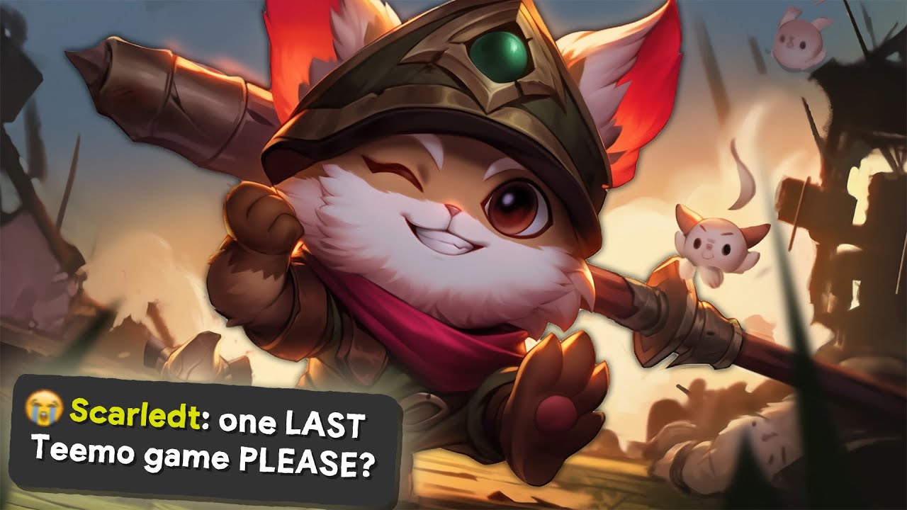 One LAST Game of Teemo Reroll (Will Miss Him) | TFT Teamfight Tactics ...