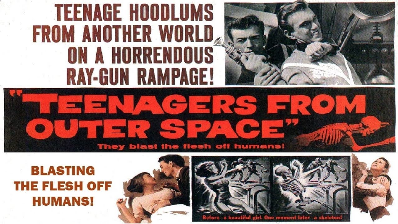 Teenagers from Outer Space 1959 Horror Sci-Fi Classic Full Movie - YouTube