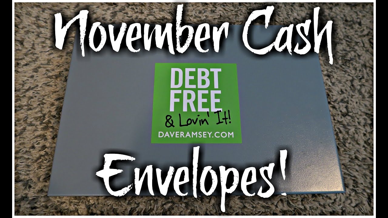 November Cash Envelopes! - YouTube