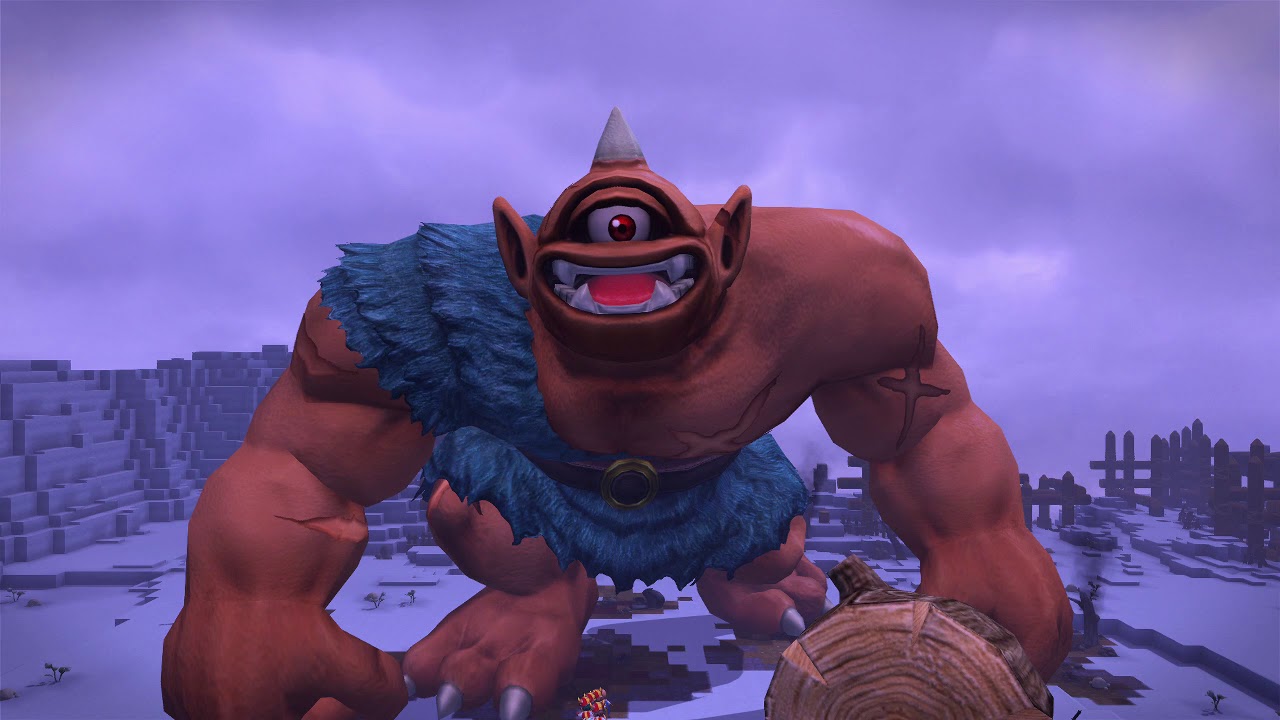 Dragon Quest Builders 2 - Defeat Atlas Boss fight - Defeat the Battle ...