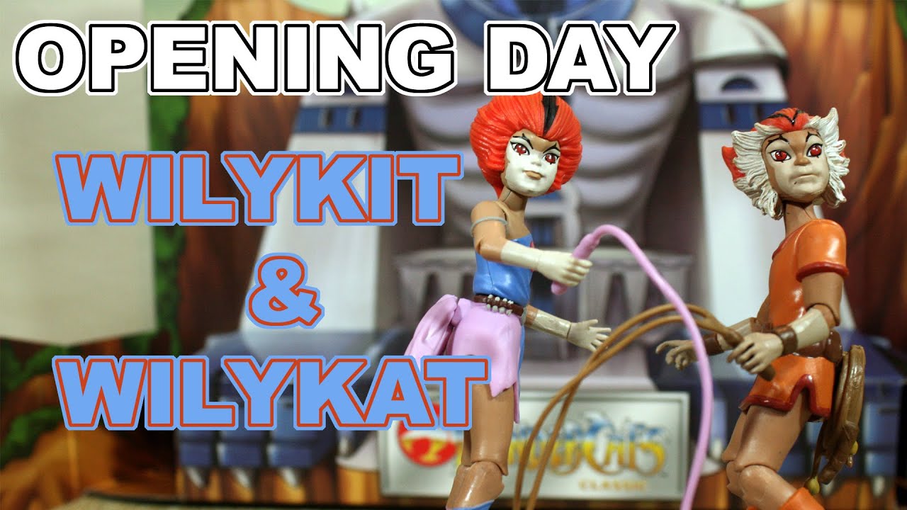 Wilykat & Wilykit Thundercats SDCC 2016 mattycollector - YouTube